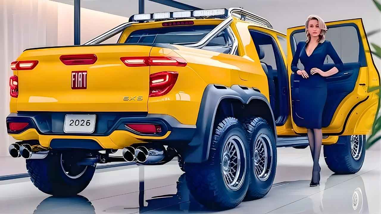 2026 Fiat Strada Unveiled Compact Italian Pickup With Bold Styling and ...